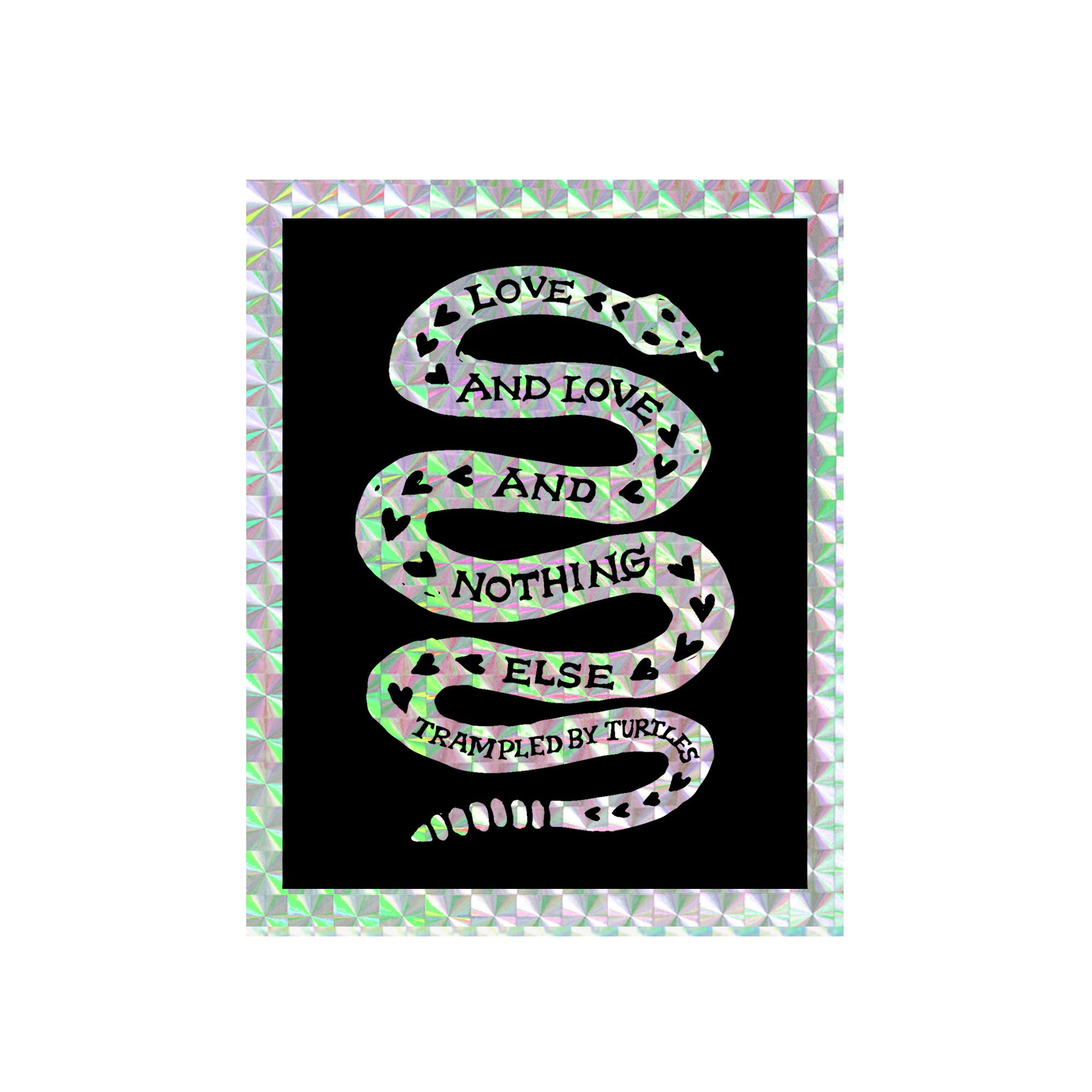 Prism Snake Sticker – Trampled By Turtles